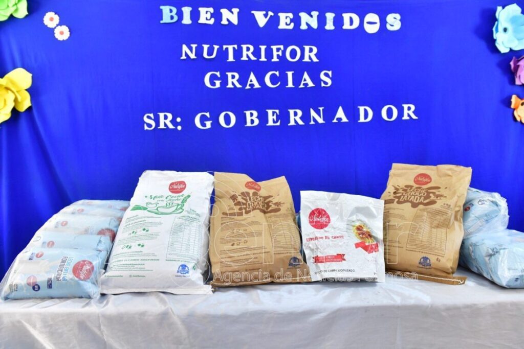 Sigue la distribución de productos de Nutrifor para el servicio ...